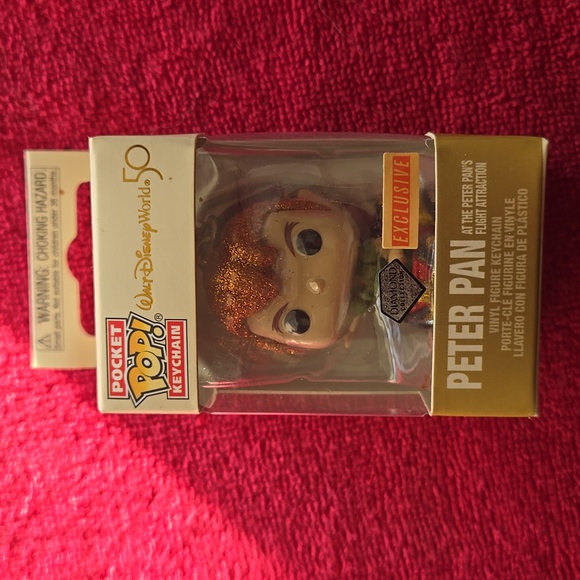 Funko | Accessories | Funko Pocket Pop Keychain Peter Pan Walt Disney 5 ...